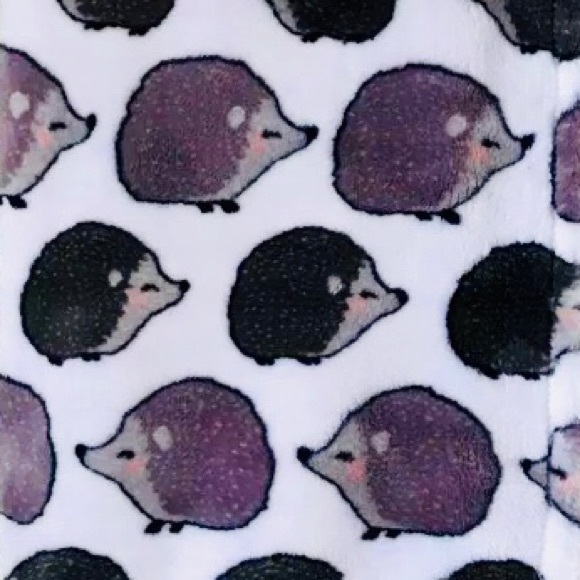 Marlo Lorenz | Bedding | Thro By Marlo Lorenz Hedgehog Purple Gray ...